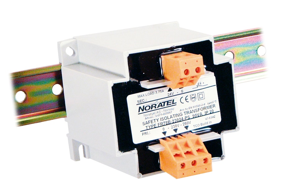 NORATEL ISOLATING TRANSFORMER FR120B-400230 400/230V 400VA ...