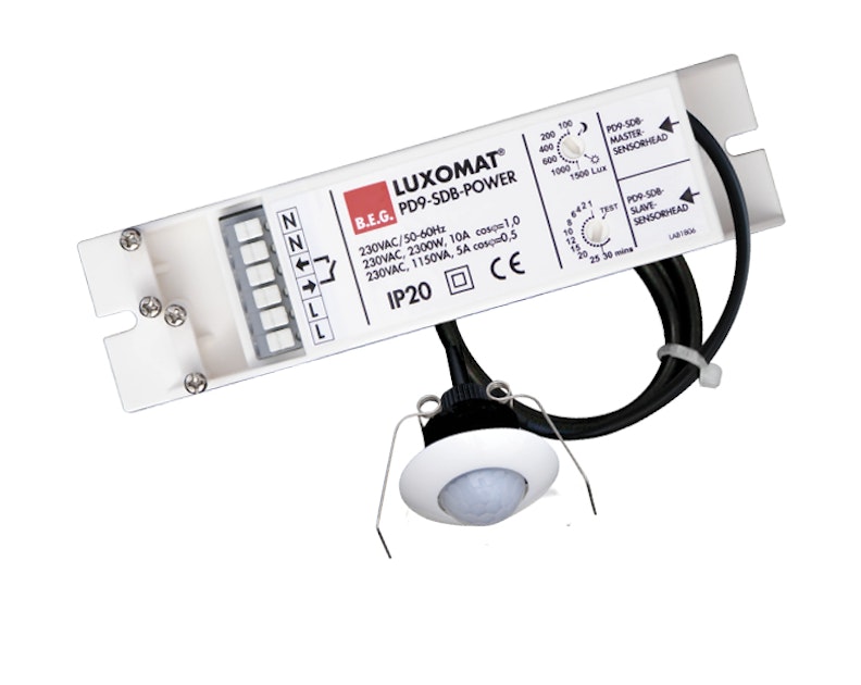LUXOMAT PRESENCE INDICATOR PD9-S-SDB-FP 360 SLAVE IP65 WH | Movement ...