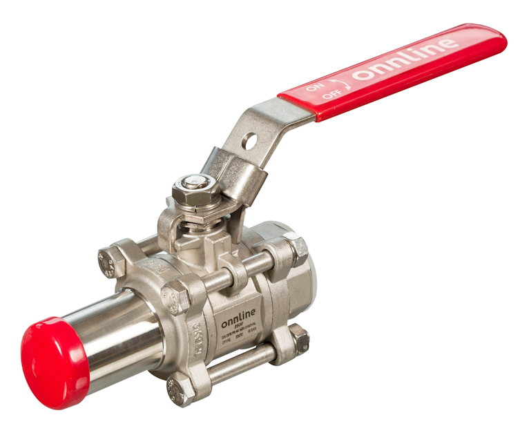 ONNLINE ONNLINE BALL VALVE DN20 PN64 2500 PH/K FB C 316L | Stainless ...