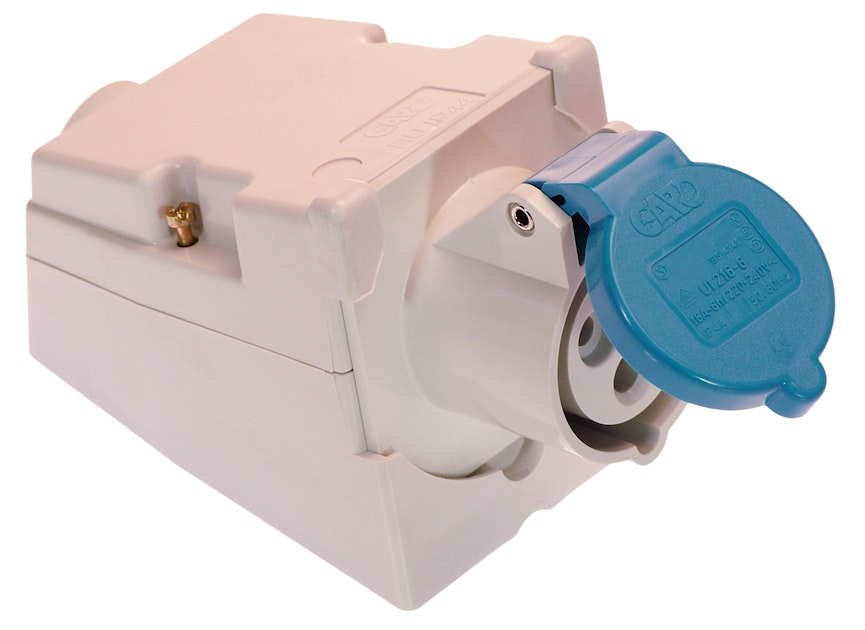 OPAL CEE SOCKET OUTLET 250V 16A 3POLE OPAL | Power Socket Outlets | Onninen