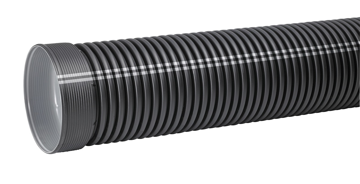 UPONOR STORM WATER PIPE SN8 IQ 560x500 6m WITH COUPLING | Plastic ...