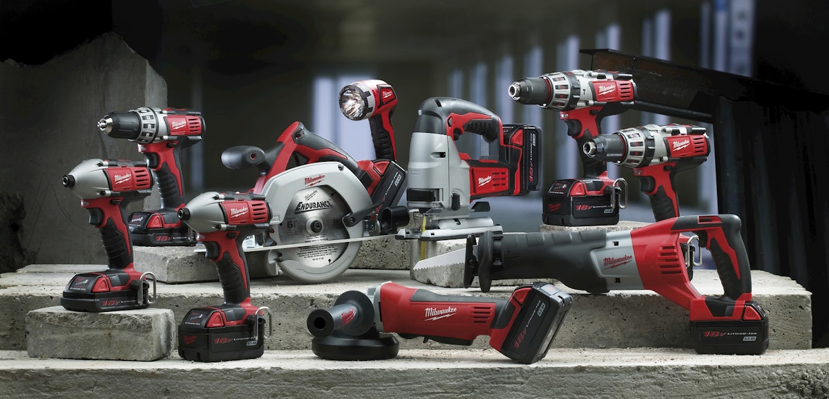MILWAUKEE CORDLESS SET MILWAUKEE M18 FPP4F2-502B | Power Tool Sets ...