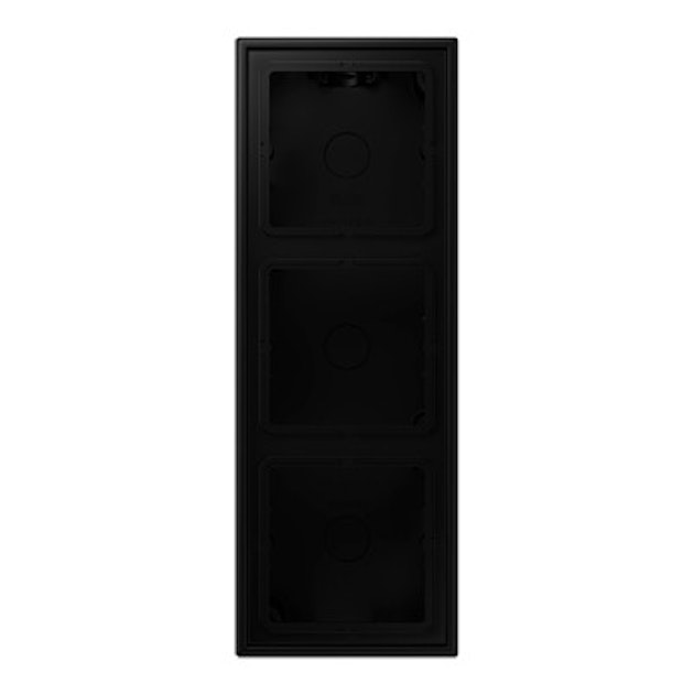 JUNG SURFACE MOUNTED ENCLOSURE SURFACE BOX-3, MATT BLACK | Surface ...