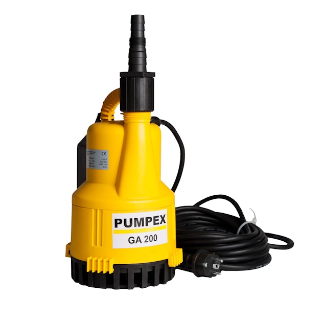 PUMPPULOHJA TYHJENNYSPUMPPU LOHJA PUMPEX GA 200 0.16/0.36 kW 1-V ...