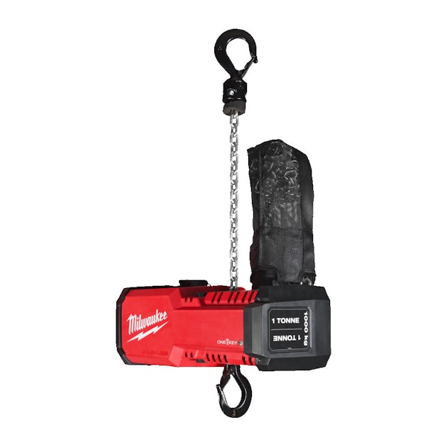 MILWAUKEE BATTERY CHAIN HOIST MILWAUKEE M18 BLCHTO-121 | Lifting Straps ...