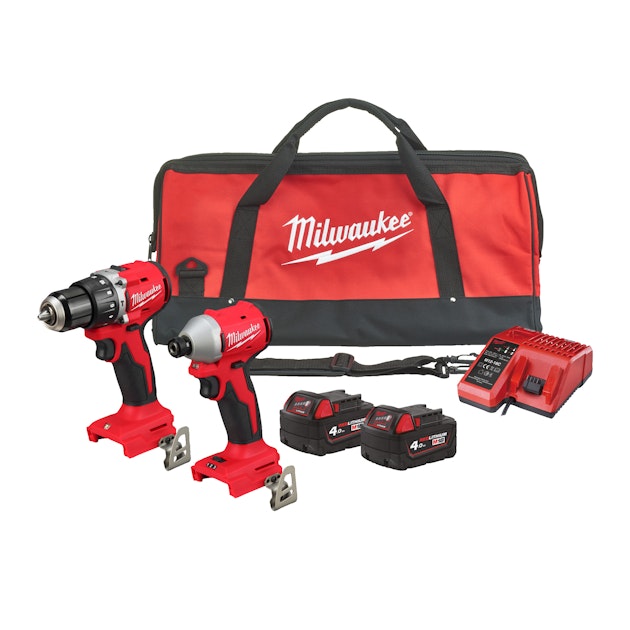 MILWAUKEE POWERPACK MILWAUKEE M18 BLCPP2A-402C | Power Tool Sets | Onninen