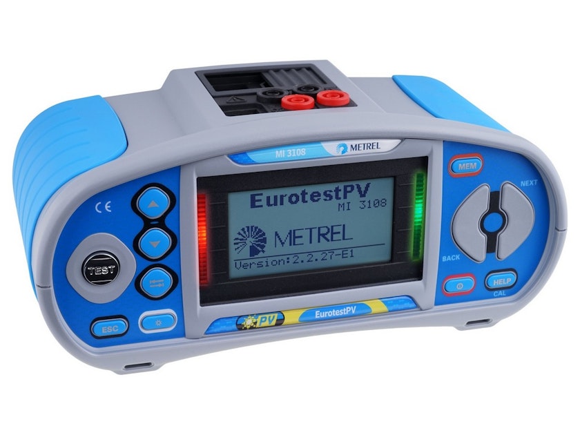 METREL EL. INSTALLATION TESTER METREL MI-3108 STANDARD SET | Electric ...