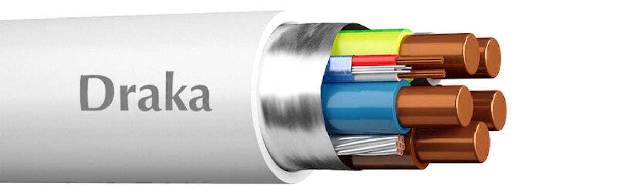 DRAKA INSTALLATION CABLE-HF MJAM-HF Com 3G2,5+2x1,0 Dca | Fixed House ...