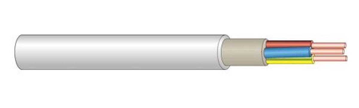 REKA BY NEXANS INSTALLATION CABLE MMJ 5X25S, DRUM | Fixed House Wiring ...