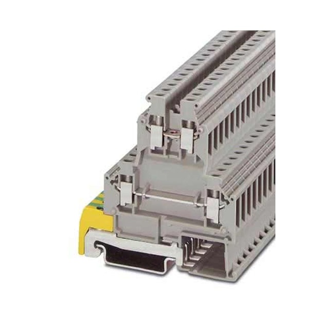 SLKK 5 2 ETG. KLEMME MED PE-FOT 4MM | Rekkeklemmer 1-35 kvadrat leder ...