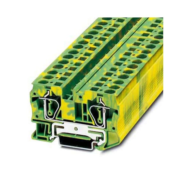 ST 6-PE REKKEKL FJÆR 0,2-6,0 MM2 JORD | Rekkeklemmer 1-35 kvadrat leder ...