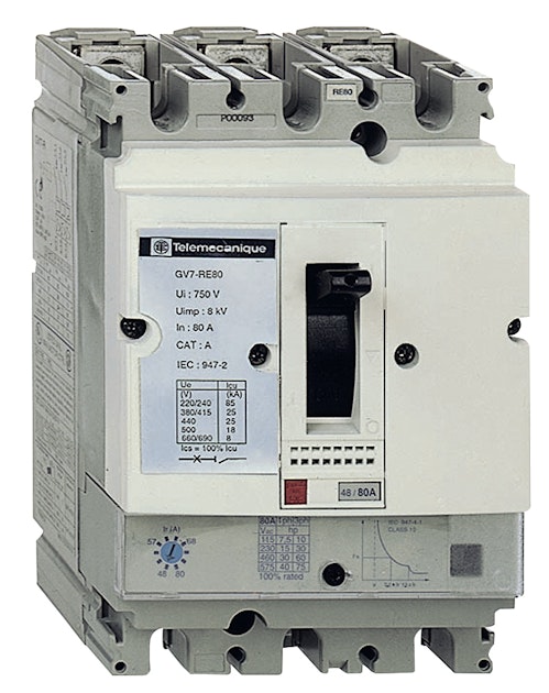 MOTORVERNBRYTER 90-150A GV7RE150 | Motorbeskyttelse brytere