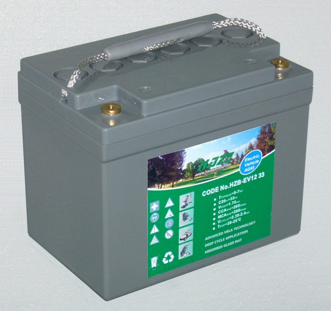 BLYBATTERI 12V33AH GEL | Batterier bly | Onninen AS