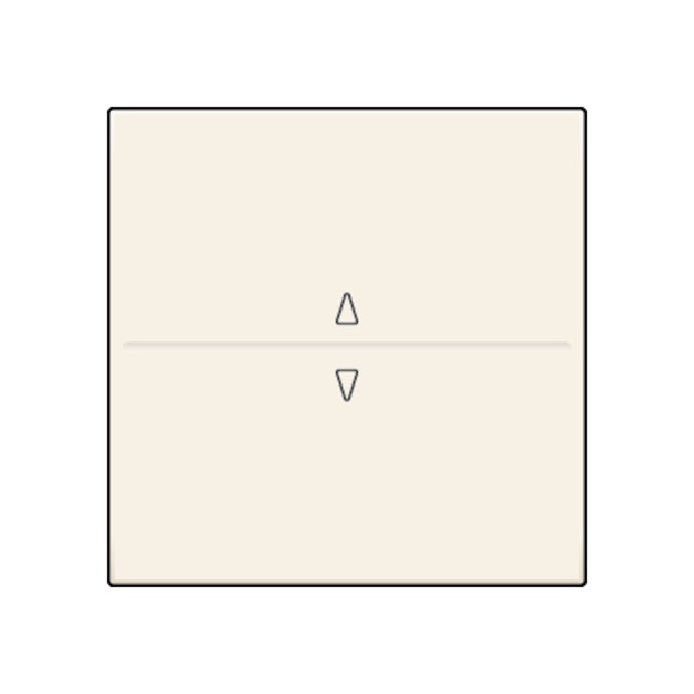 122-00027 VIPPE LED ENK ANTRASITT SYMBOL OPP/NED | Innfelte brytere ...