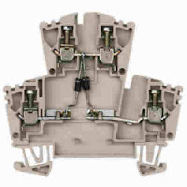 REKKEKLEMME WDK 2,5 D 2XDIODE WEIDMÜLLER | Rekkeklemmer 1-35 kvadrat ...