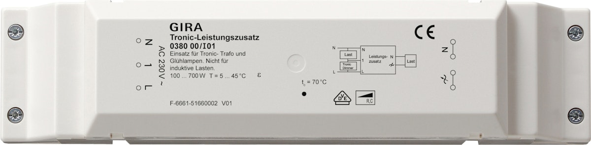 EFFEKT MODUL TRONIC 100-700 W GIRA | Dimmere system | Onninen AS