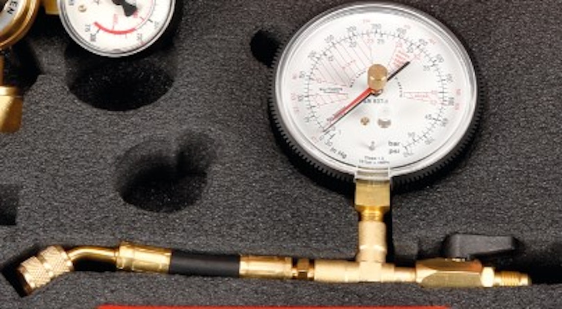 ROTHENBERGER NITROGEN FILLING HOSE WITH GAUGE | Refrigeration Tools ...