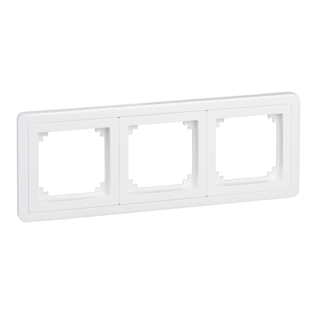 SCHNEIDER ELECTRIC COMBI 2-GANG FRAME EXXACT WHITE | Cover Frames And ...