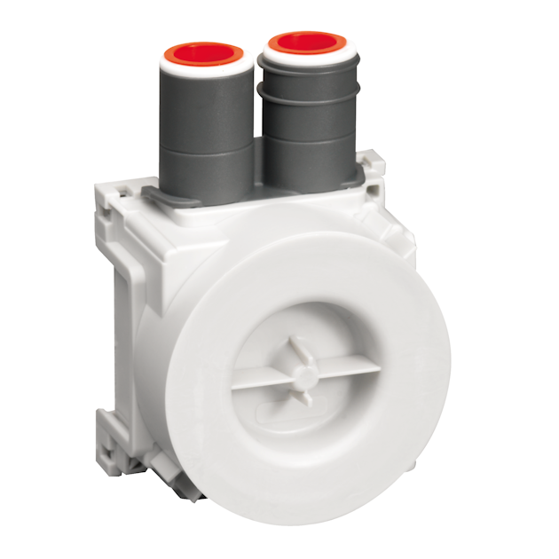 SCHNEIDER ELECTRIC MOUNTING BOX SCHNEIDER App.box single w 2 stubs DIY ...