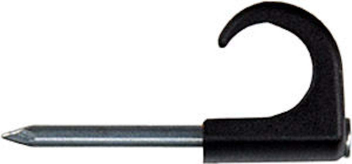 SCHNEIDER ELECTRIC NAIL BRACKET TC 8-12 30X3 BLACK 100TK | Screw-/Nail ...