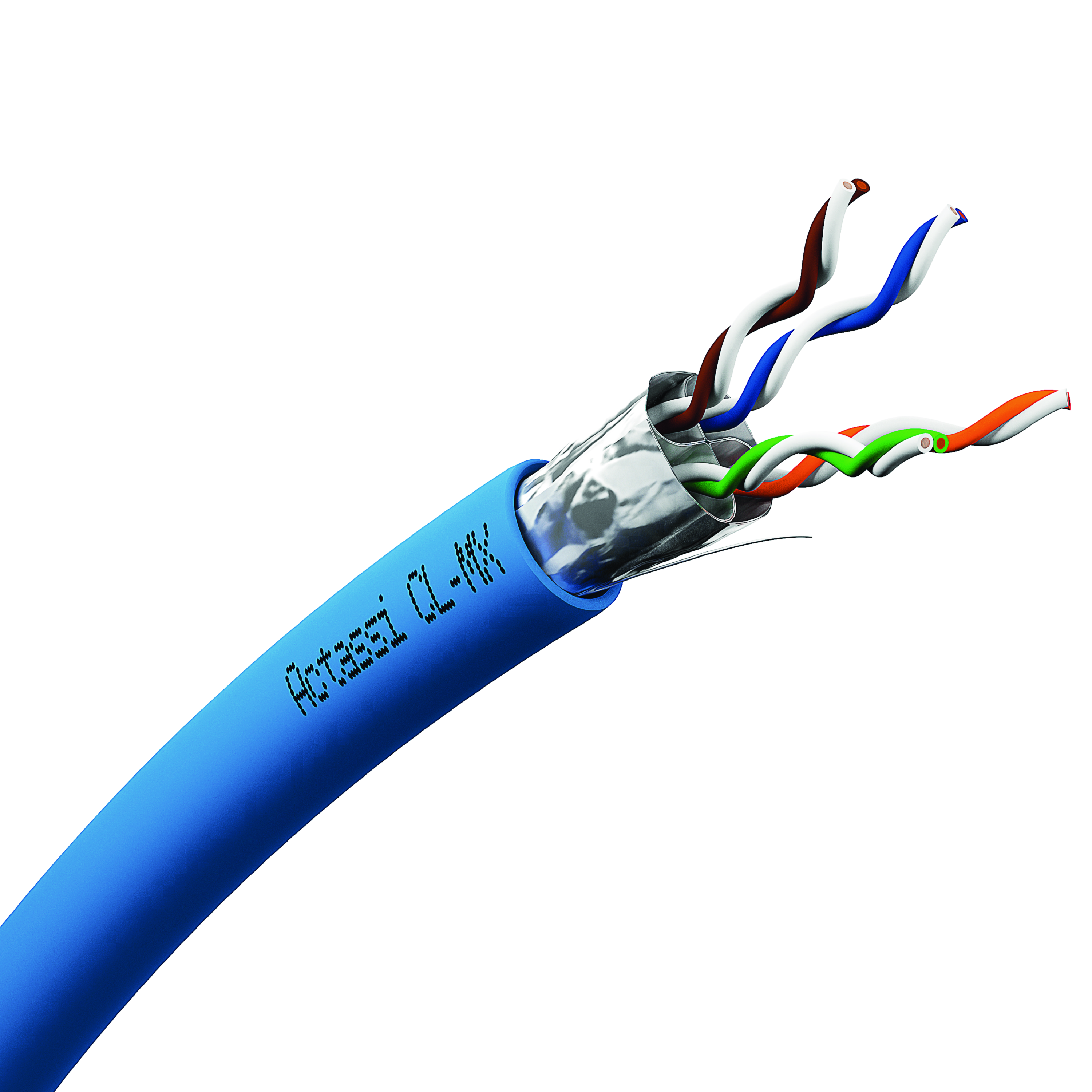 DATA CABLE-HF CAT6A CAT6A F/FTP 2x4P Dca 500m X | Parkabel | Onninen AS