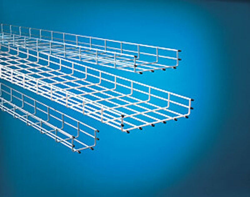 WIBE WIRE MESH CABLE TRAY DEFEM 522/60 ACID-PROOF | Mesh Cable Trays ...