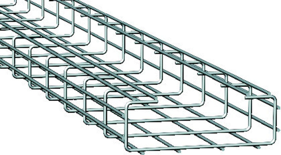 WIBE WIRE MESH CABLE TRAY DEFEM 220X800 C-PROFILE ELECTROZINK | Mesh ...