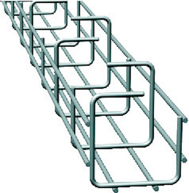 WIBE WIRE MESH CABLE TRAY DEFEM 75X75 ACID-PROOF Z-PROFILE | Mesh Cable ...
