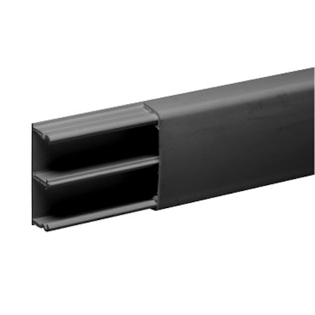 SCHNEIDER ELECTRIC INSTALLATION TRUNKING OPTILINE 1845 PVC BLACK ...
