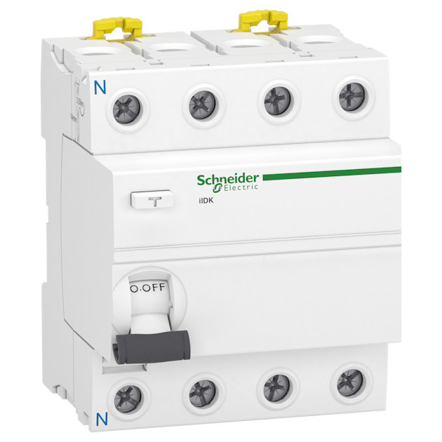 SCHNEIDER ELECTRIC RESIDUAL CURRENT DEVICE ACTI 9 IIDK RCCB 4P 25A 30MA ...