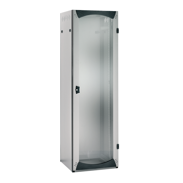 SCHNEIDER ELECTRIC CABINET CABINET 42U 60X60, GLASS DOOR | Racks And ...
