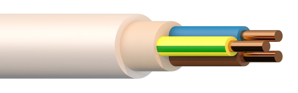 PFXP-EX 500V 5G2,5 ER HVIT TK 40 - CPR DOP NR 1003021 | Kabel ...