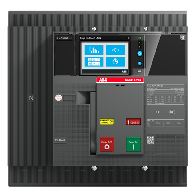 XT7L M 1000 Ekip Hi-Touch LSI 1000 4p FF | Effektbryter ACB > 630A ...