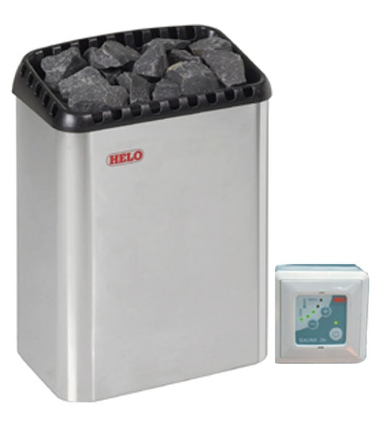 EL HEATER WITH CONTROL HELO PLUS 90 400V EASY | Eletrical Sauna Stoves ...