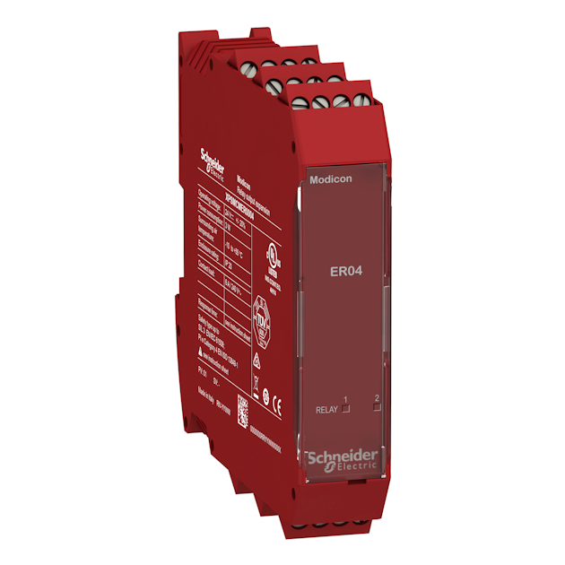 SCHNEIDER ELECTRIC SAFETY RELAY PREVENTA 4 SAFETY RELAY OUTPUTS EXPANS ...
