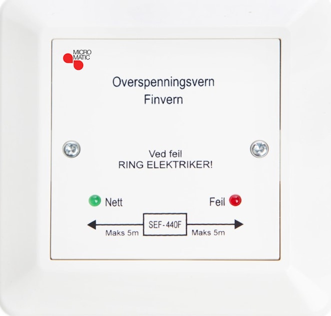 OVERSPENNINGS FINVERN SEF-440F 1661494 SCANDINAVIAN ELECTRIC | Finvern ...