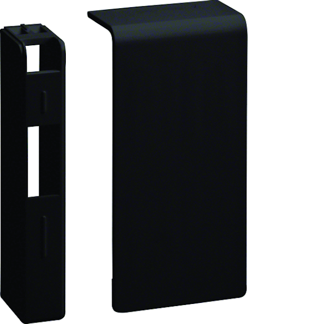 ENDESTYKKE SL 80mm SVART | Sokkellist PVC | Onninen AS