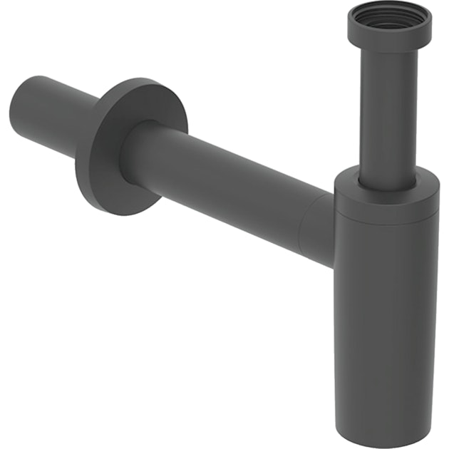 GEBERIT BOTTLE TRAP GEBERIT 1 1/4x40mm SIDE MATT BLACK | Washbasin ...