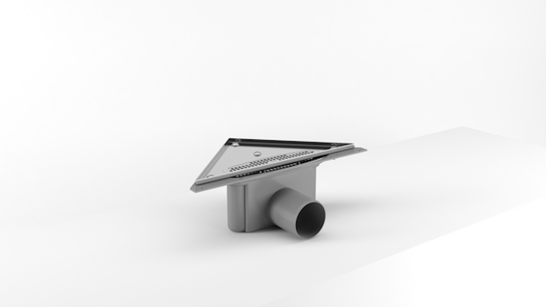 PURUS FLOOR DRAIN PURUS CORNER 75 SIDE | Floor Drains And Accessories ...