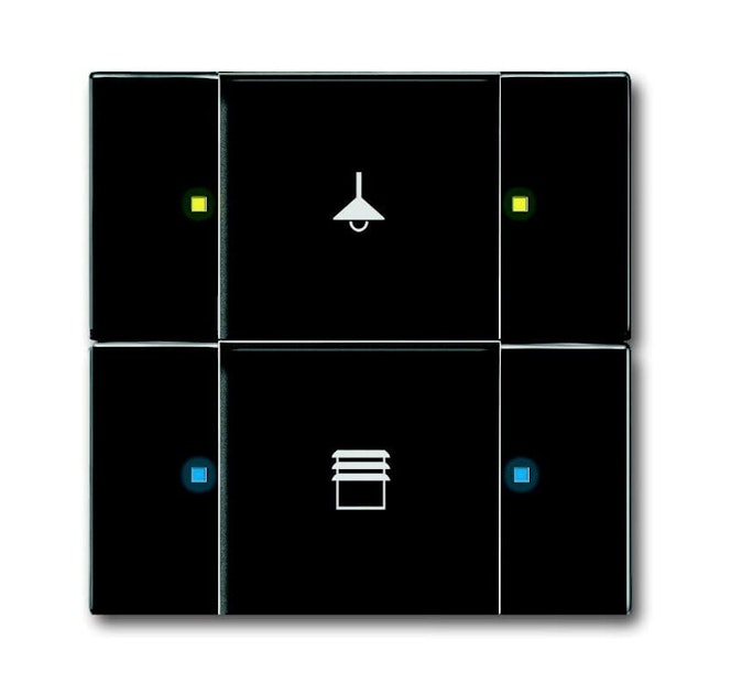 ABB PUSH BUTTON KNX CONTROL ELEMENT 2/4GANG | Installation Bus Systems ...