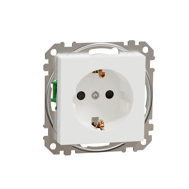 SCHNEIDER ELECTRIC OUTLET EXXACT 1S/16A/IP21 WHITE | 25 Socket Outlets ...