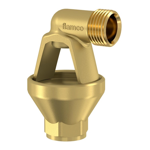FLAMCO TUNDISH FOR SAFETY VALVE 1/2 BRASS FLAMCO | Brass Safety Valves ...