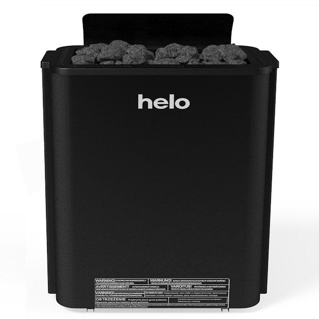 HELO WALL MOUNTED HEATER HELO HAVANNA 80 STS BLACK | Eletrical Sauna ...