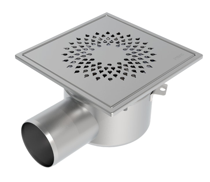 PURUS FLOOR DRAIN HORIZONTAL PURUS TOR 75 GRID SS | Floor Drains And ...