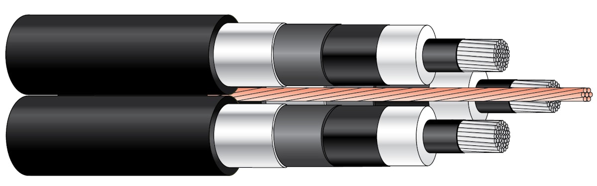 REKA BY NEXANS KESKIJÄNNITEKAAPELI REKA AHXAMK-W 3X50+35 12/20kV K500 ...