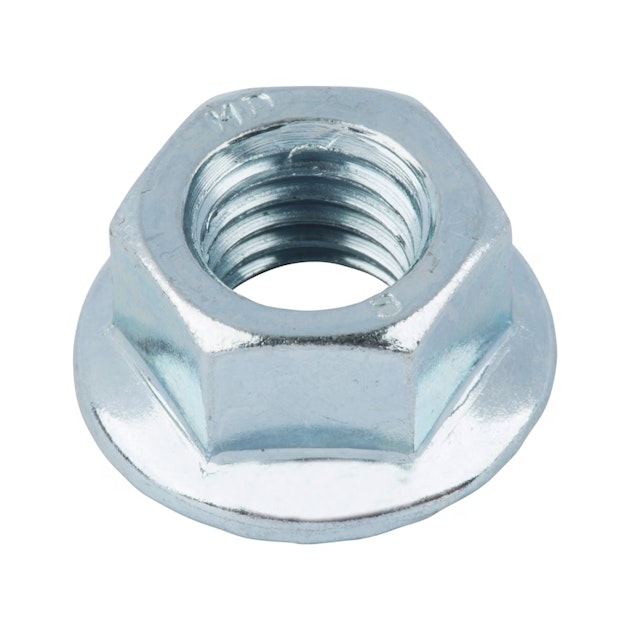 PROF FLANGE NUT PROF M12 DIN6923 8. ZN 100PCS | Nuts | Onninen