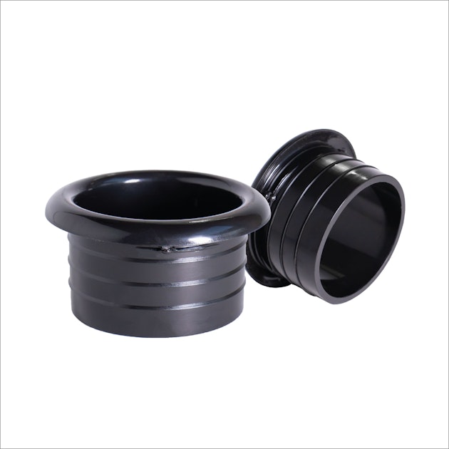 ALLPLAST PIPE TERMINAL PLASTIC D42,5 BLACK | Plastic Installation Tubes ...