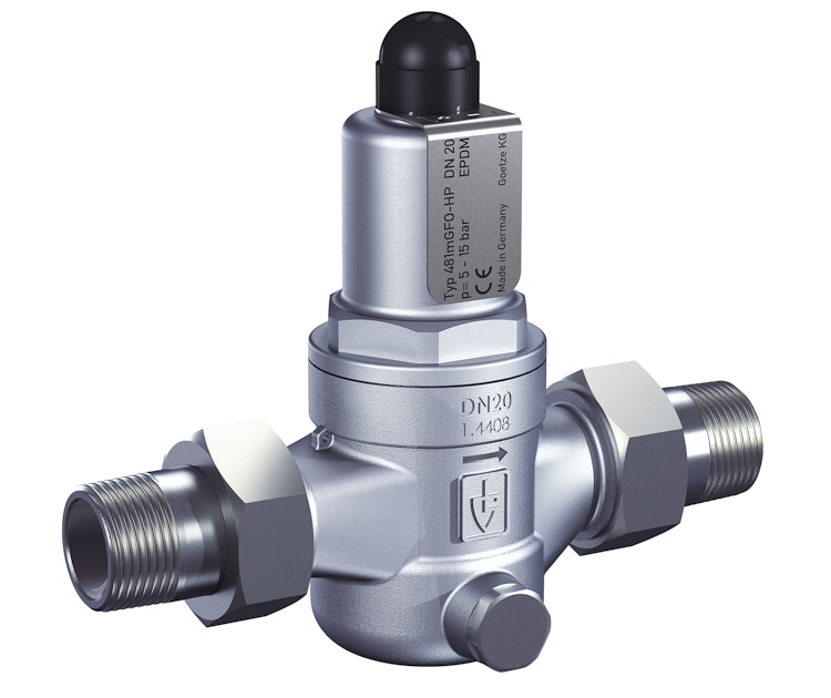 GÖTZE PRESSURE REDUCING VALVE 481 HP DN20 BSP-TM-2020 EPDM 5-15bar ...
