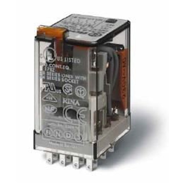 FINDER RELEE 55.34 4CO 7A 230VAC | Onninen