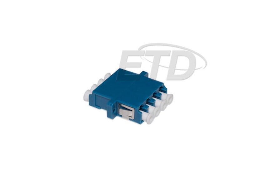 ETD ADAPTER-FIBRE QLC-QLC SM BLUE | Fibre Optic Termination And ...
